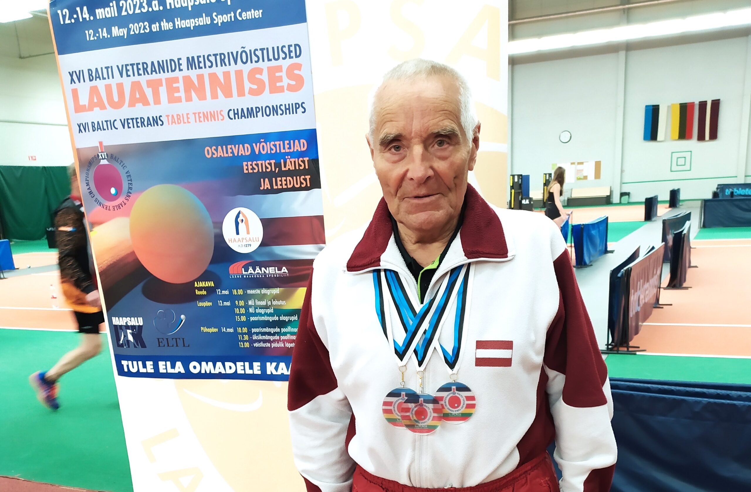 Liepājnieks Gunārs Jēkabsons kļūst par Baltijas čempionu galda tenisā ...