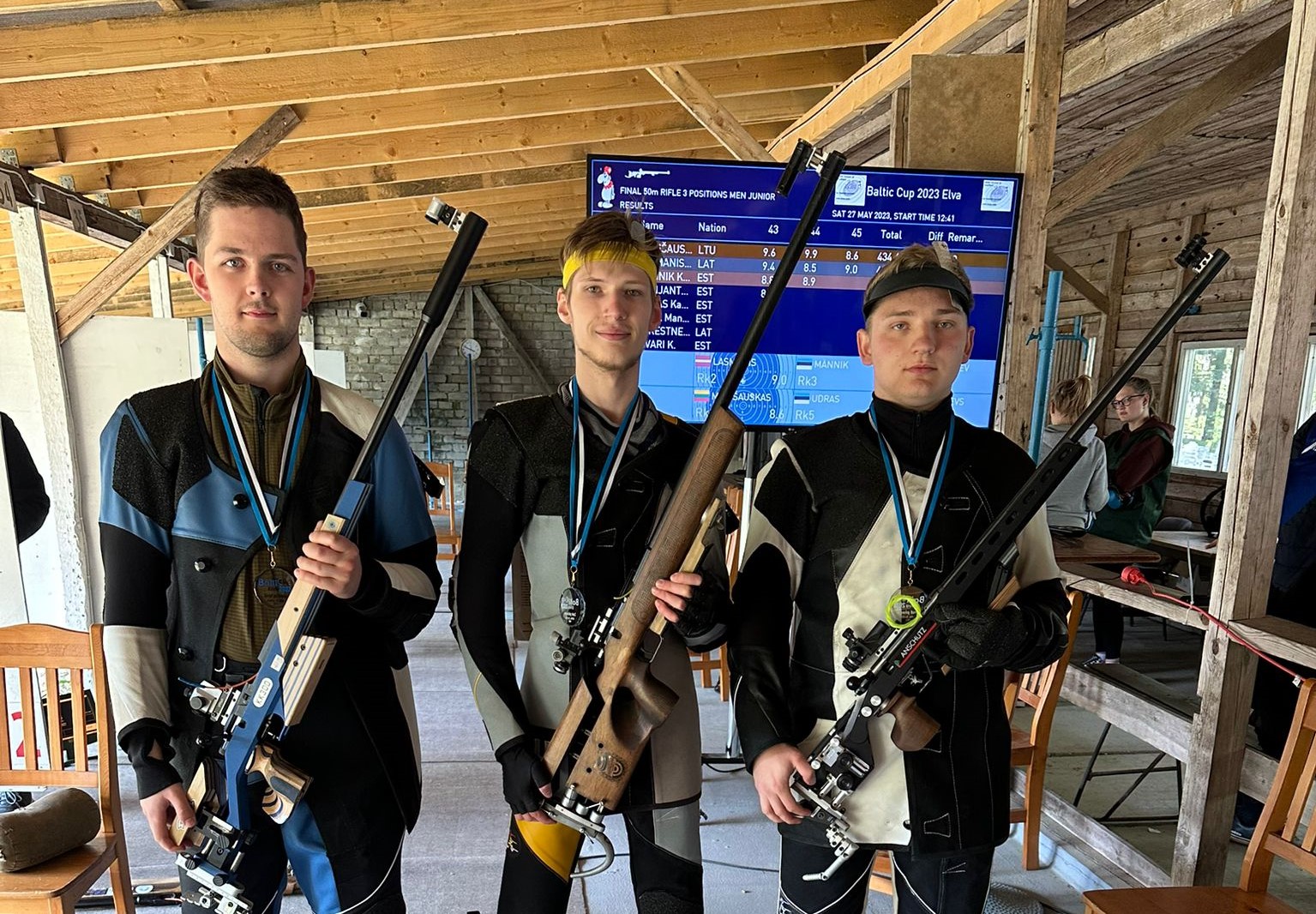 Aizputes šāvējs Jānis Lasmanis izcīna divas medaļas Baltijas čempionātā ...