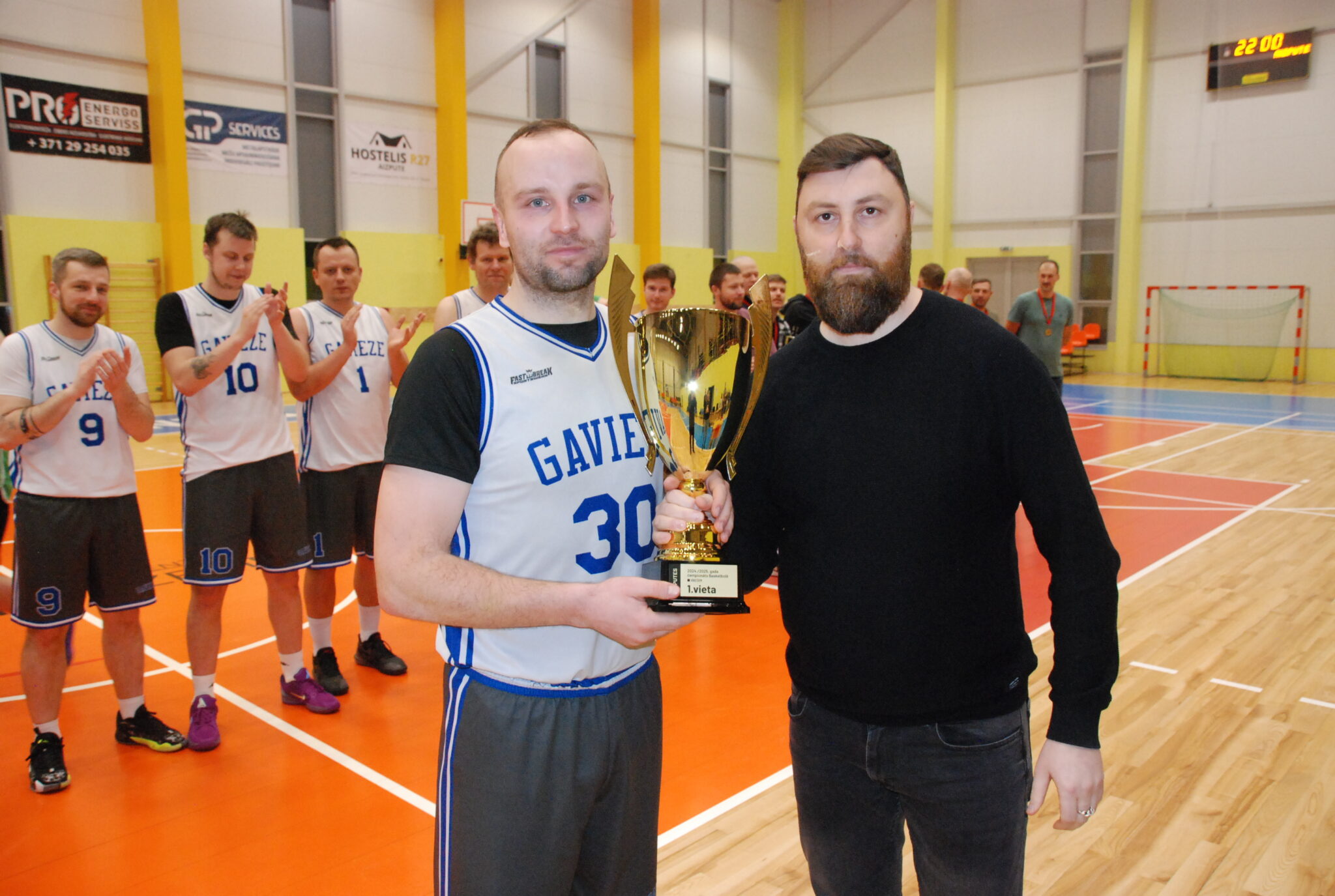 Par Aizputes čempiona titulu basketbolā cīnīsies “Gavieze” un “Latvijas ...